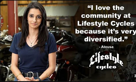 Lifestyle Cycles Testimonial: Atousa "the community at Lifestyle Cycle
