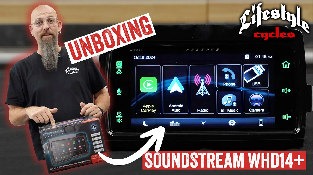 UNBOXING: All New Soundstream WHD14+ Head Unit — Lifestyle Cycles
