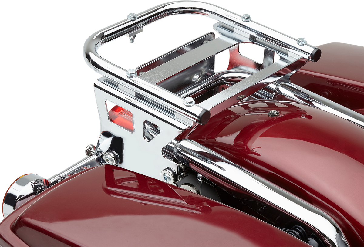 COBRA 2-Up Tour Pak® Mount - Chrome - Touring '98-'08 — Lifestyle Cycles
