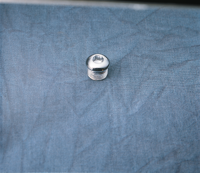 DRAG SPECIALTIES Chrome Timing and Oil Tank Drain Plug — Lifestyle Cycles