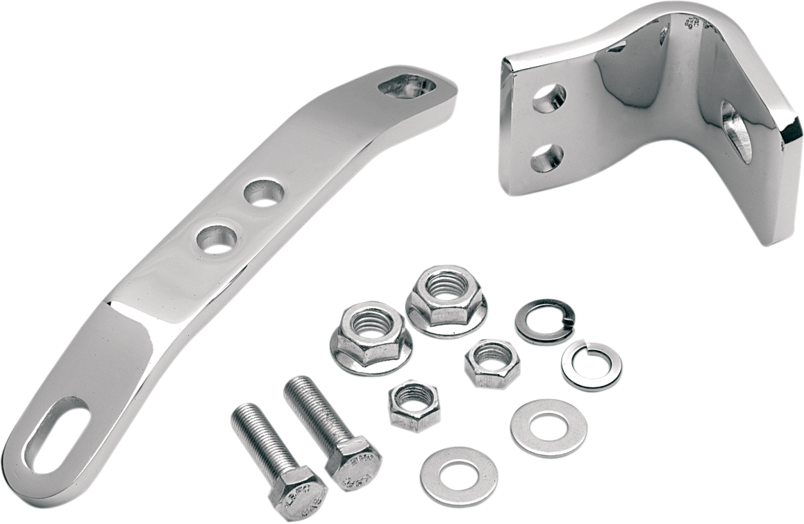 DRAG SPECIALTIES Heavy Duty Top Motor Mount Bracket Kit - Chrome - FX ...