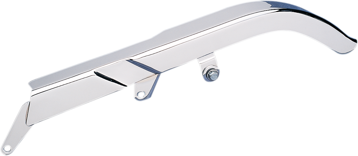 DRAG SPECIALTIES Replacement Upper Belt Guard - Chrome - FXST / FLST ...