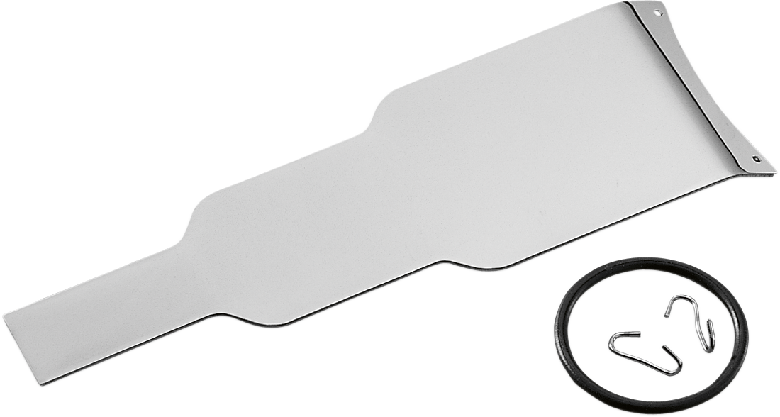 DRAG SPECIALTIES Dash Panel for Fat Bob-Style Tank - Chrome - Smooth ...