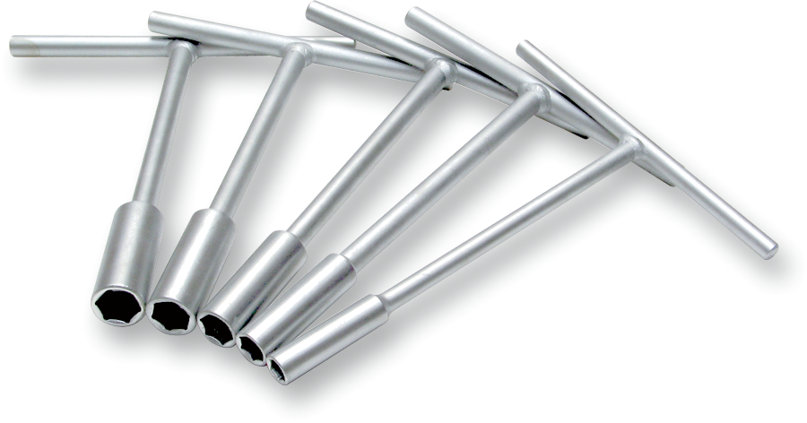 MOTION PRO Racer Mini T-Handle Socket Wrench - Metric - 5-Piece Set ...