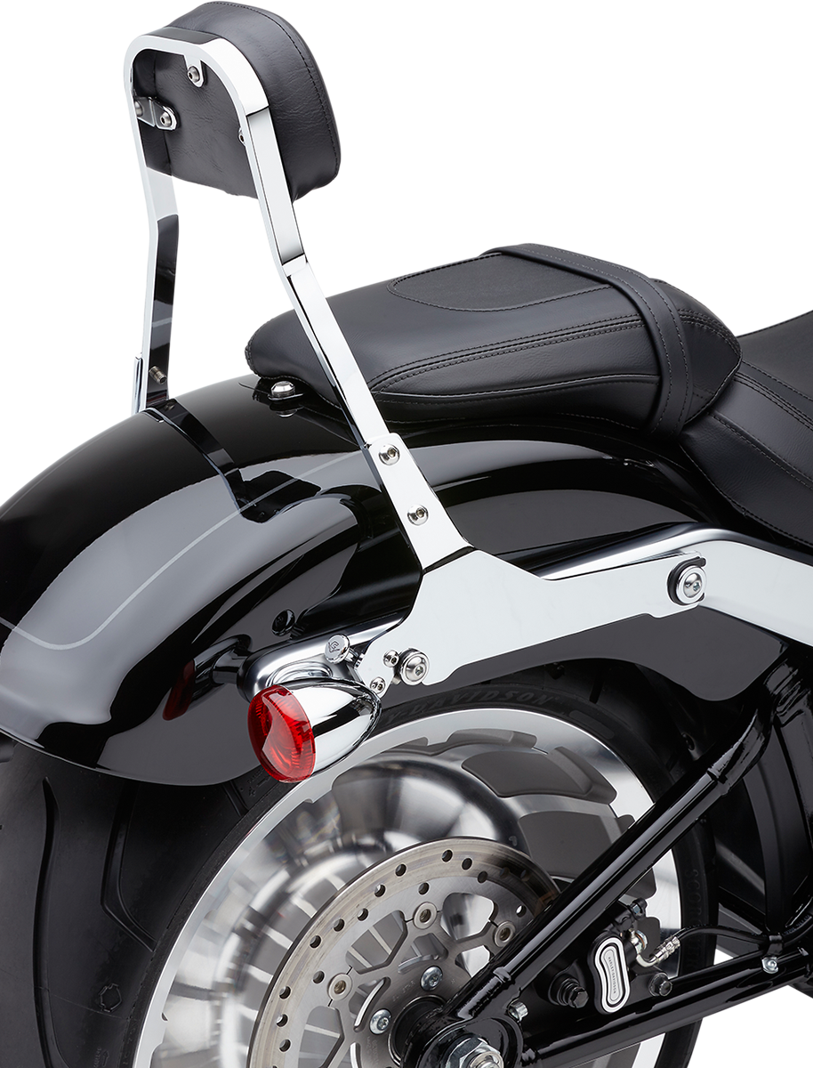 COBRA Backrest Kit - 11" - Chrome - Softail — Lifestyle Cycles