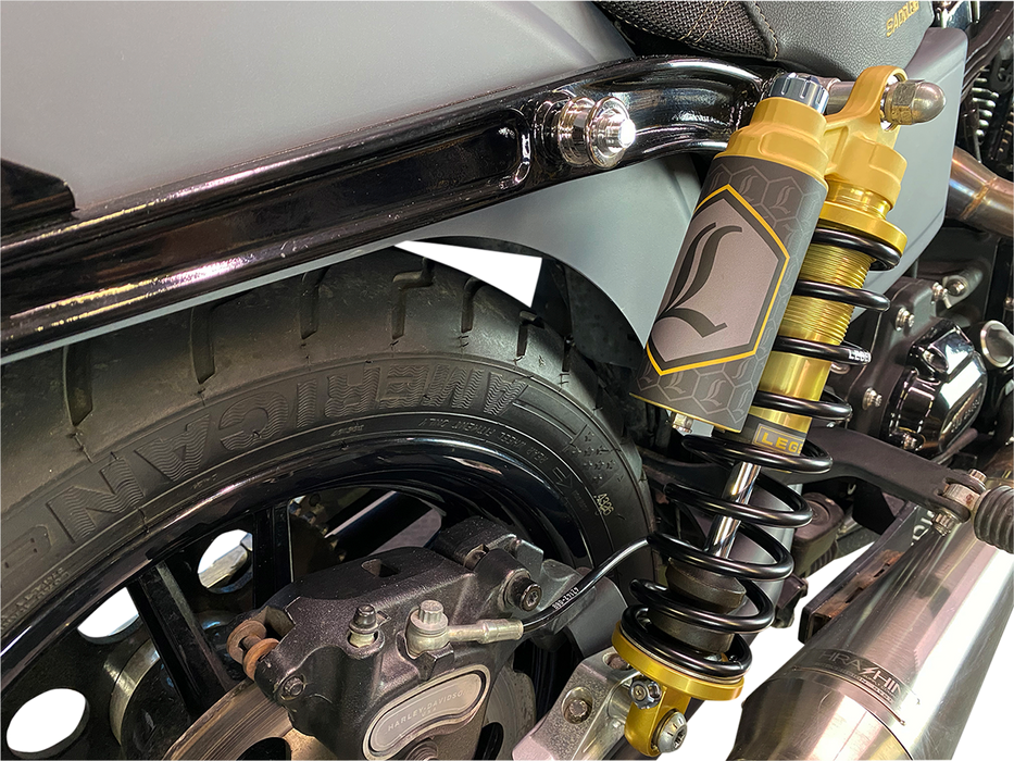 LEGEND SUSPENSION REVO ARC Piggyback Shocks - Heavy Duty - Gold - 14 ...