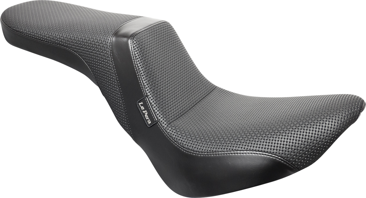 LE PERA Daytona 2-Up Seat - Without Backrest - Basketweave - Black - S ...