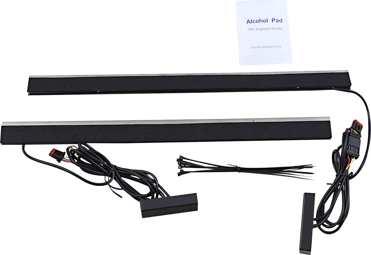 CUSTOM DYNAMICS Dual Color Plasma Rods- 14" - Smoke Lens — Lifestyle Cycles