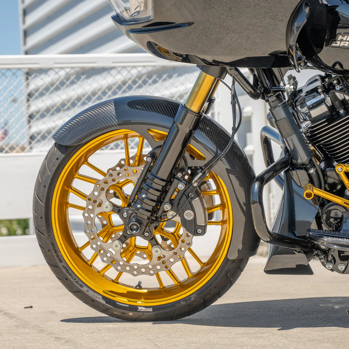 ARLEN NESS Carbon Fiber Front Fender - Wrapper - 19" — Lifestyle Cycles