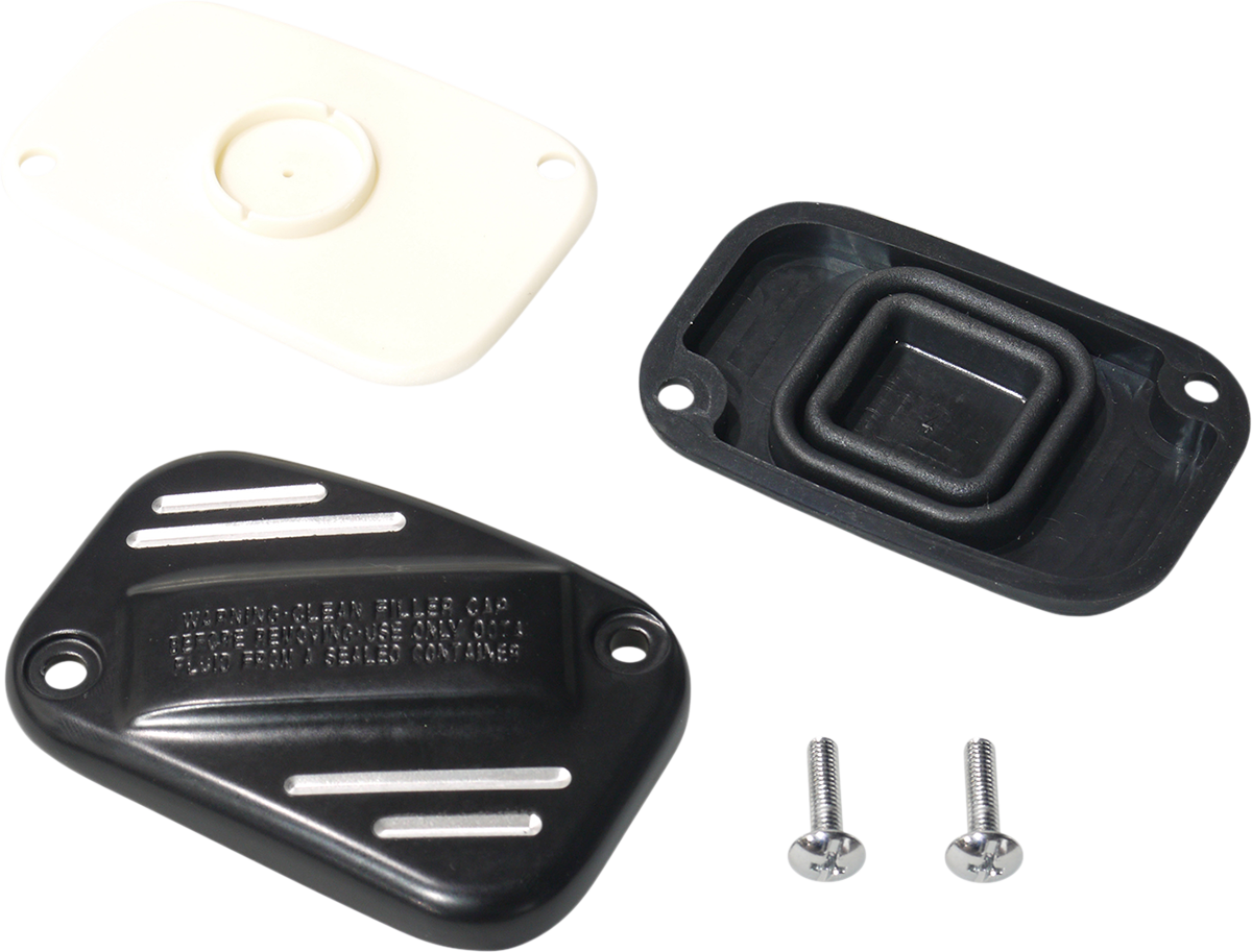 DRAG SPECIALTIES Replacement Front Brake Master Cylinder Cover Kit - B ...