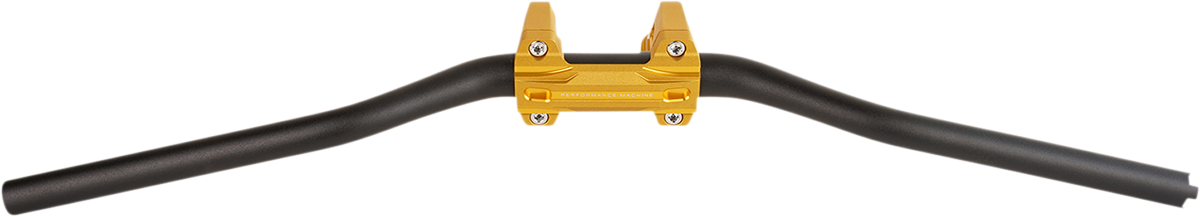 PERFORMANCE MACHINE (PM) Handlebar Assembly - External Wiring - Gold O ...