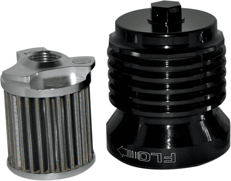 FLO Spin-On Oil Filter for Harley-Davidson M8, Twin Cam, Evo & Buell ...