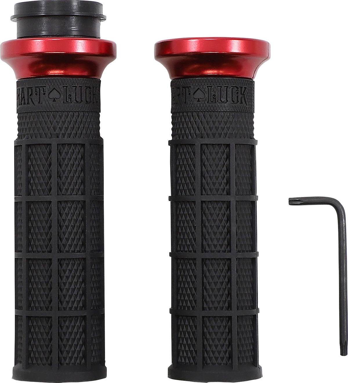 ODI Hart-Luck Signature V-Twin Lock-On™ Grips - TBW / Throttle By Wire ...