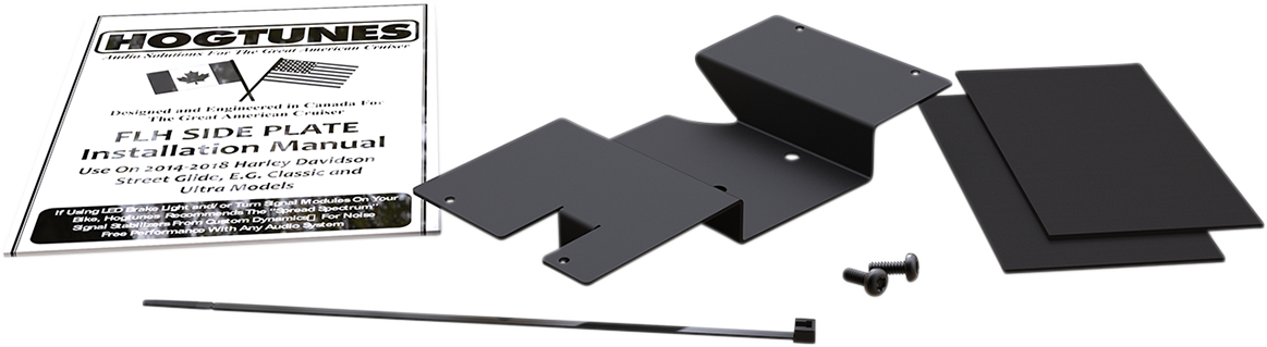 HOGTUNES Amplifier Side Mounting Plate - FLH '14-'23 — Lifestyle Cycles