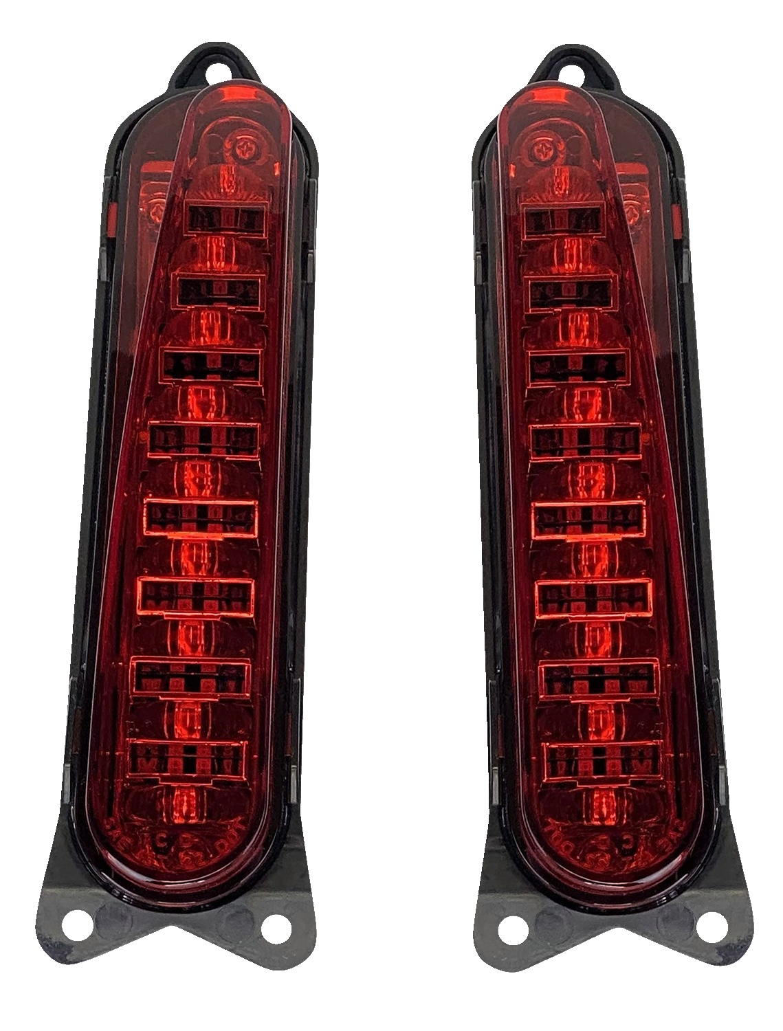 CUSTOM DYNAMICS ProBEAM® LED Taillights - Run/Brake/Turn - Red ...