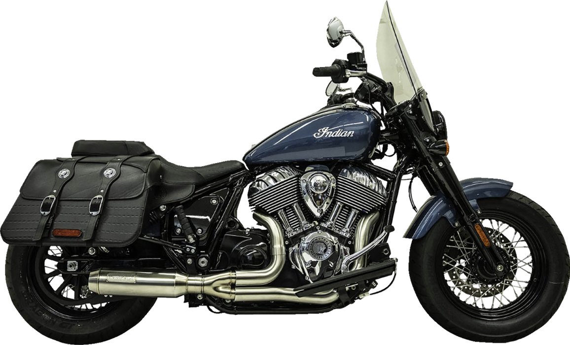 BASSANI XHAUST 2-into-1 Exhaust System - Stainless Steel - '22-'23 IND ...