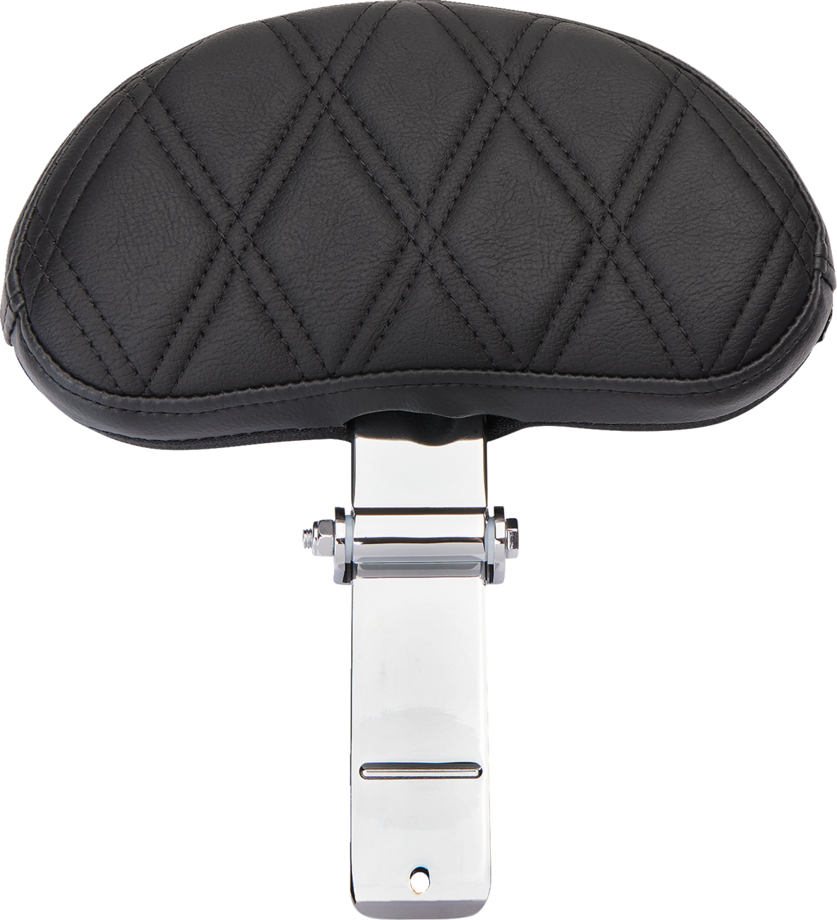 DRAG SPECIALTIES EZ Glide II Backrest - Small - Vinyl - Double Diamond ...