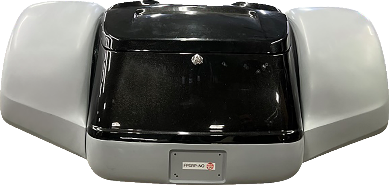 PAUL YAFFE BAGGER NATION Pro Street Rear Fender - Black Plate Frame ...