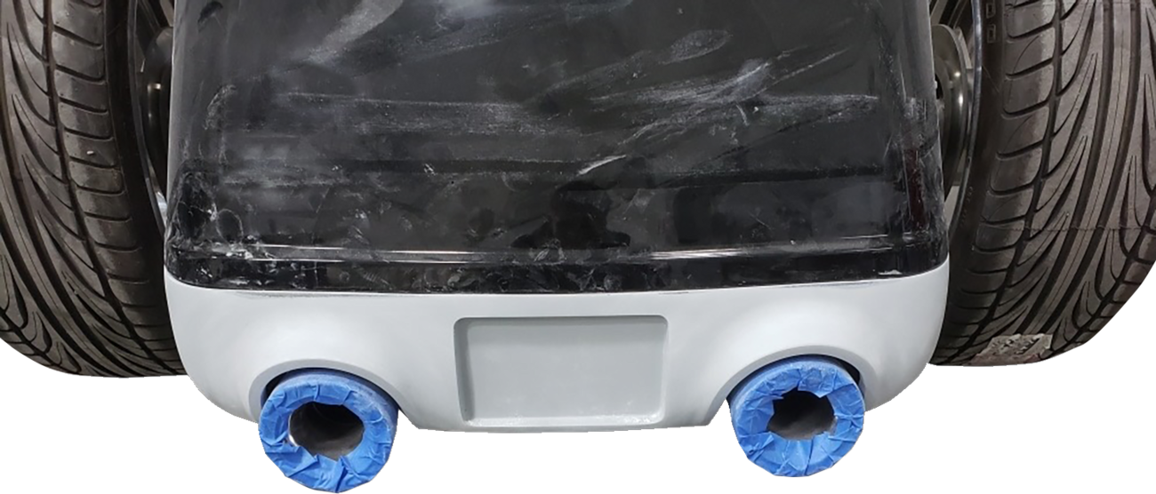 PAUL YAFFE BAGGER NATION Pro Street Rear Fender - Black Plate Frame ...