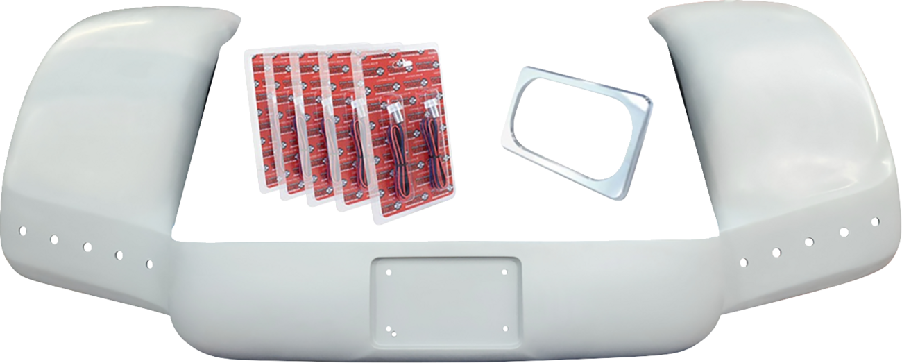 PAUL YAFFE BAGGER NATION Pro Street Rear Fender - Chrome Plate Frame ...