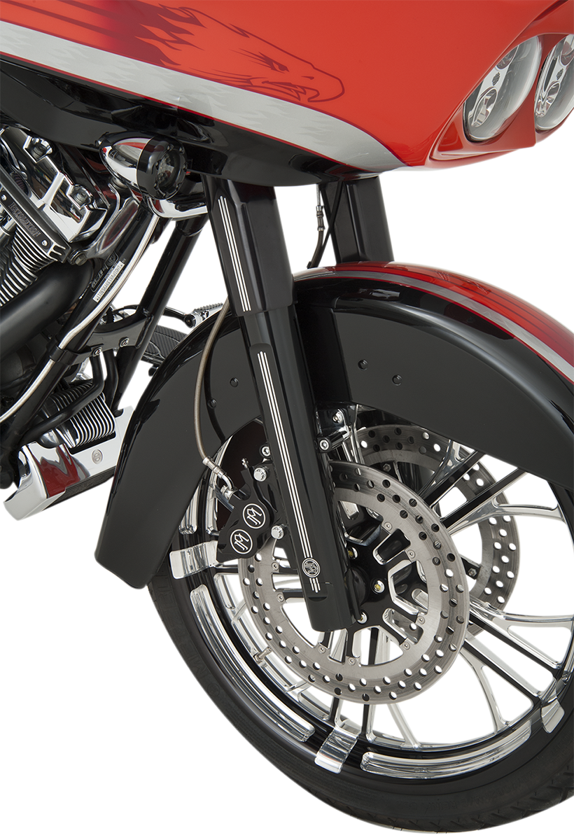 PERFORMANCE MACHINE (PM) Fork Slider Covers - Contrast Cut - Tech - '8 ...