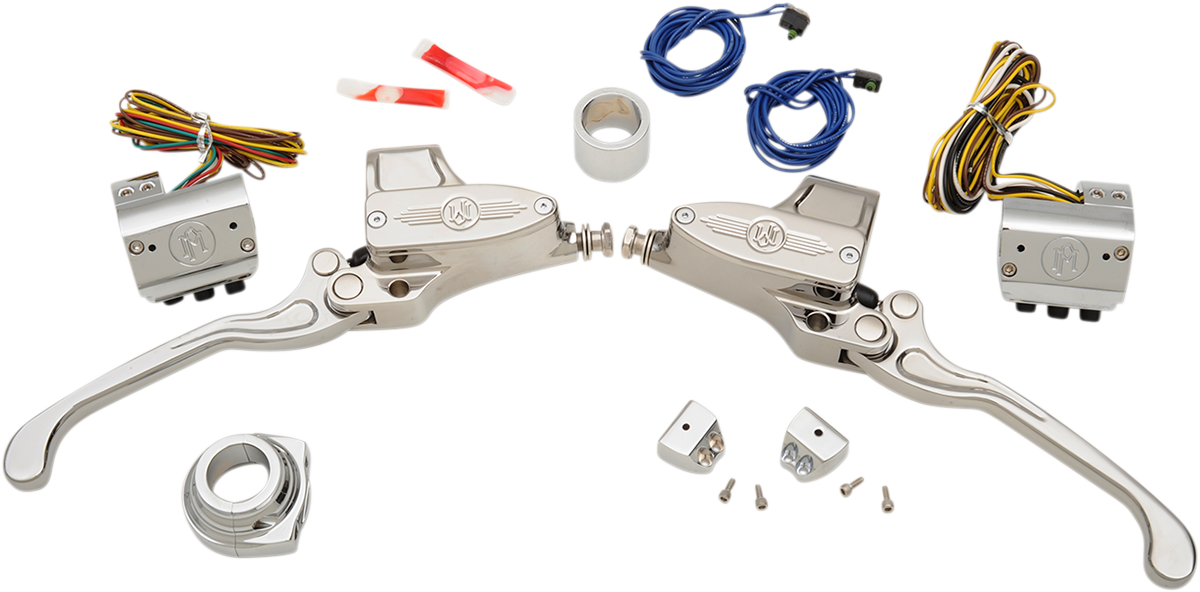 PERFORMANCE MACHINE (PM) Handlebar Control Set - Hydraulic - 9/16" Mas ...