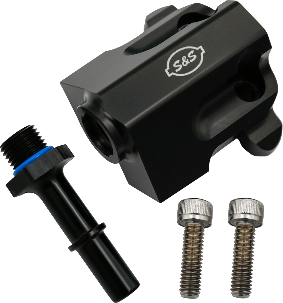 S&S CYCLE Replacement Fuel Rail Kit - Black - M8 Touring — Lifestyle Cycles