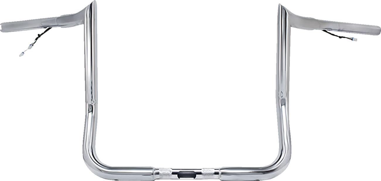 PAUL YAFFE BAGGER NATION Handlebar - Monkey Bar - Pre-Wired - 10" - Ch ...