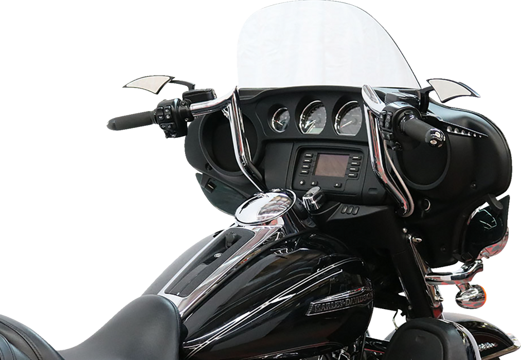 PAUL YAFFE BAGGER NATION Handlebar - Monkey Bar - Pre-Wired - 10" - Ch ...