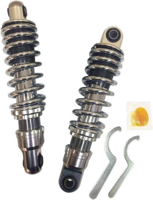 Drag Specialties Shocks Premium Chrome Shock — Lifestyle Cycles