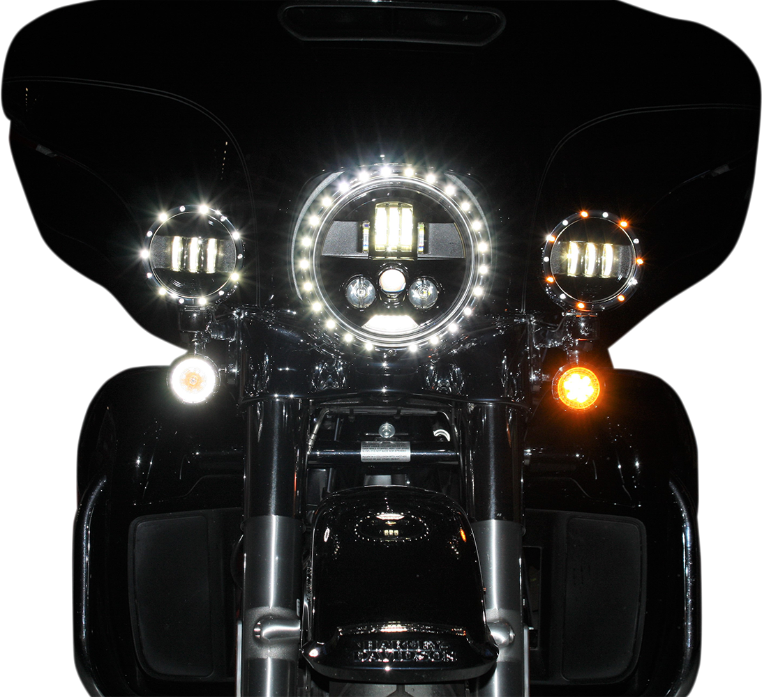 CUSTOM DYNAMICS ProBeam® LED Headlamp - 7" — Lifestyle Cycles