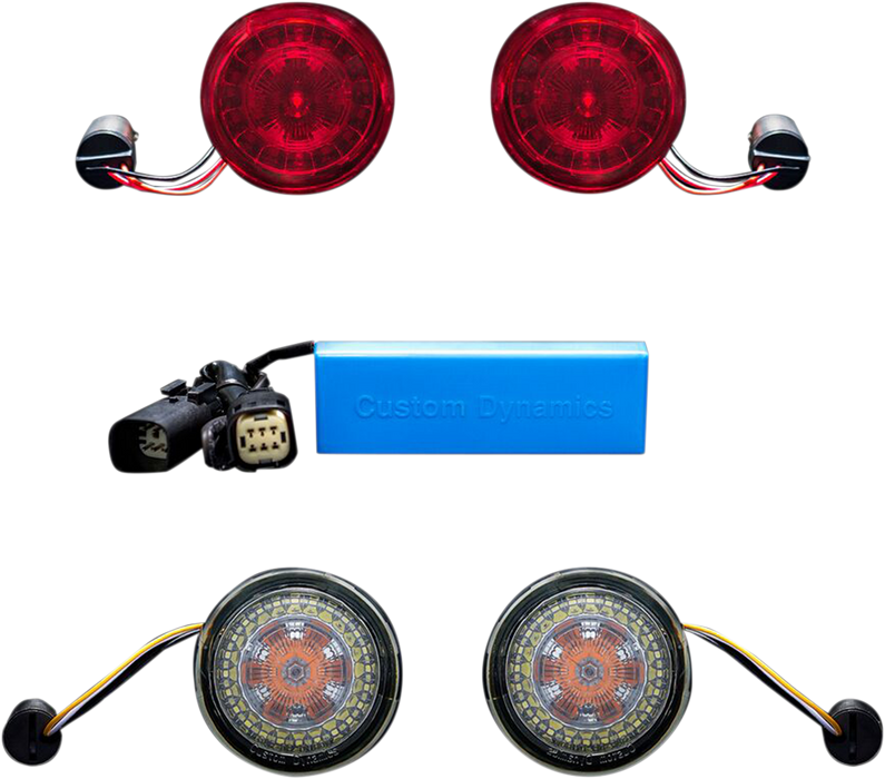 CUSTOM DYNAMICS ProBEAM® Front and Rear Turn Signal Conversion Kit ...