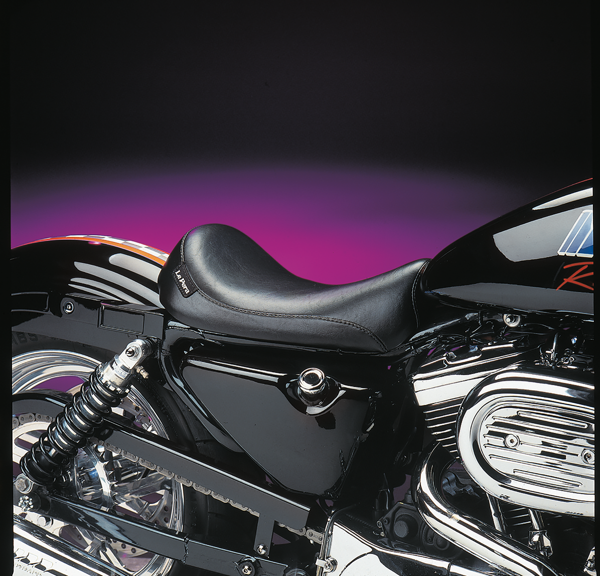 LE PERA Silhouette LT Solo Seat - '82-'03 SPORTSTER — Lifestyle Cycles