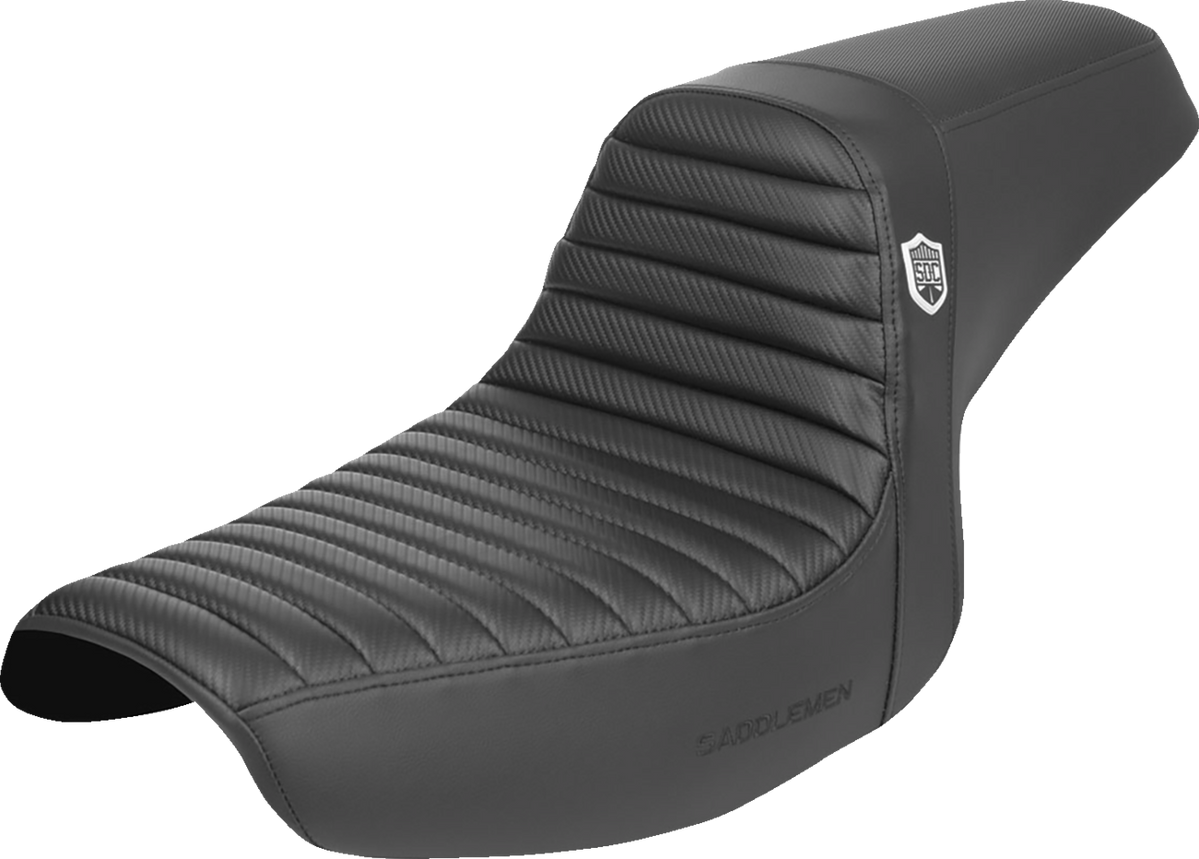 SADDLEMEN Pro Series SDC Performance Seat - w/o Backrest - Tuck-n-Roll ...