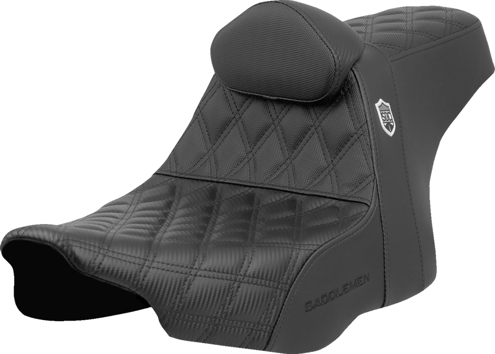 SADDLEMEN Pro Series SDC Performance Seat - Lattice Stitch - Gripper ...