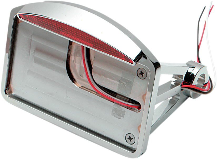 DRAG SPECIALTIES Side Mount Taillight/License Plate Mount - Flat Horiz ...