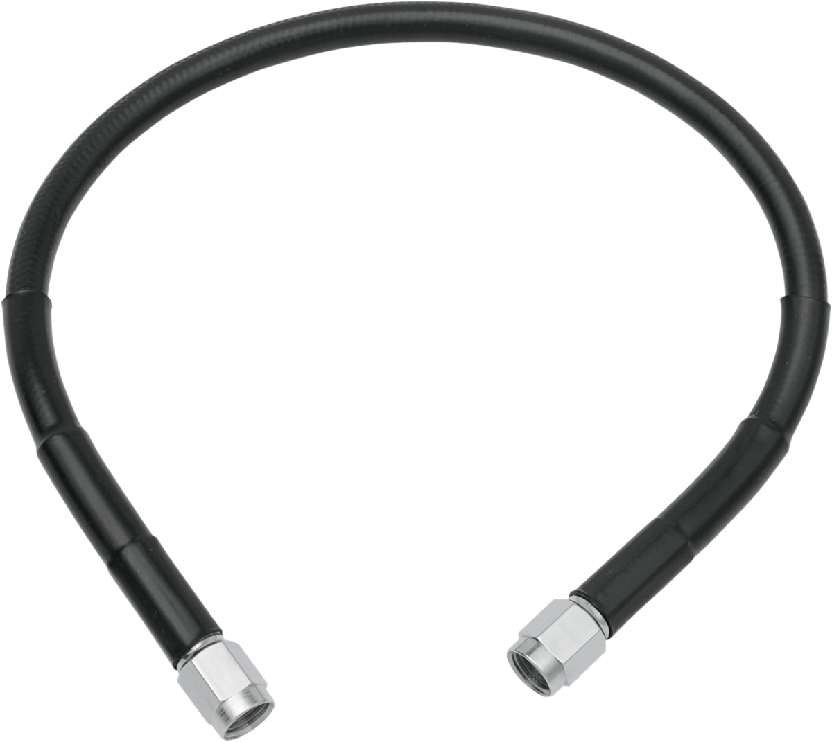 DRAG SPECIALTIES Universal Brake Line - Stainless Steel - Black Vinyl ...