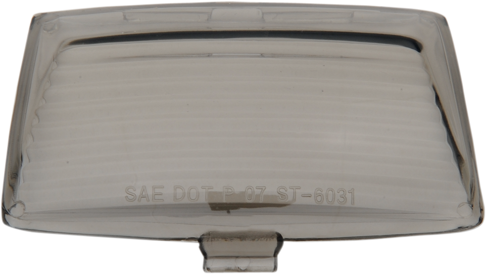 DRAG SPECIALTIES Front Fender Tip Lens - Smoke — Lifestyle Cycles