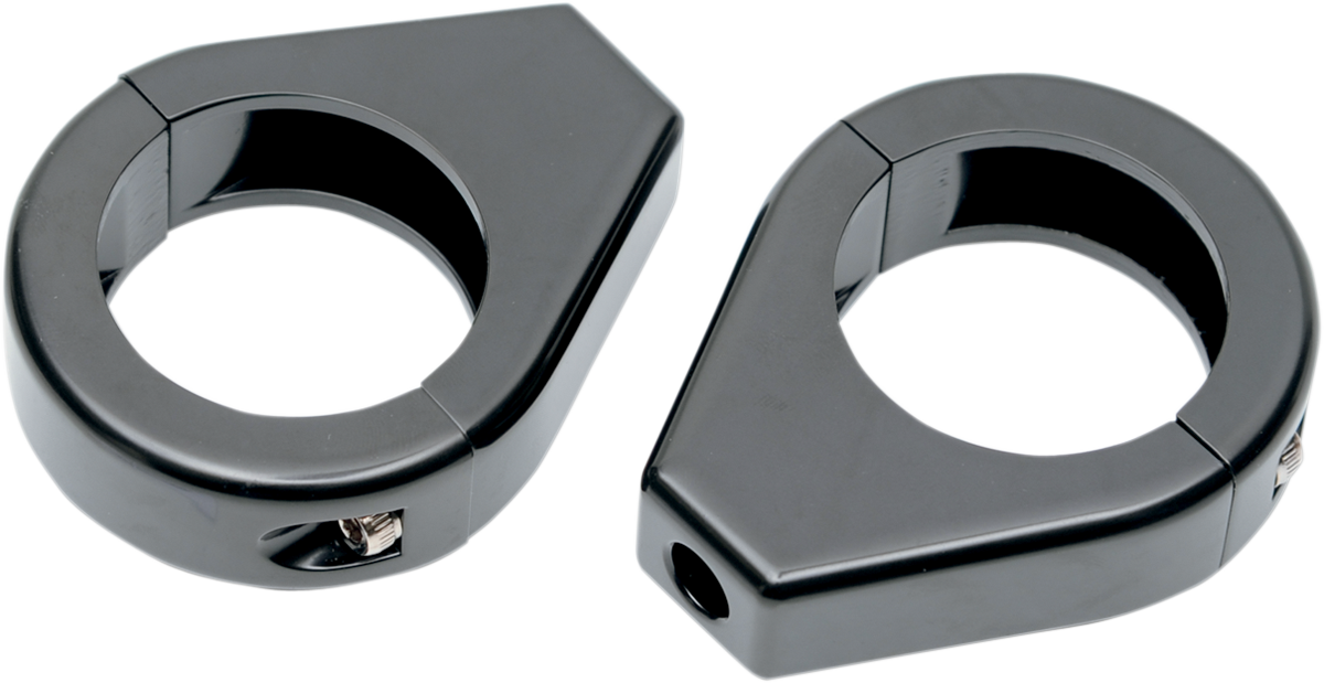 DRAG SPECIALTIES Die-Cast Turn Signal Clamp - 39mm - Black — Lifestyle ...