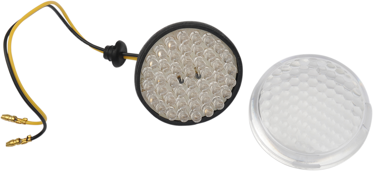 DRAG SPECIALTIES Amber Deuce Style LED Turn Signal Conversion Kit - Re ...