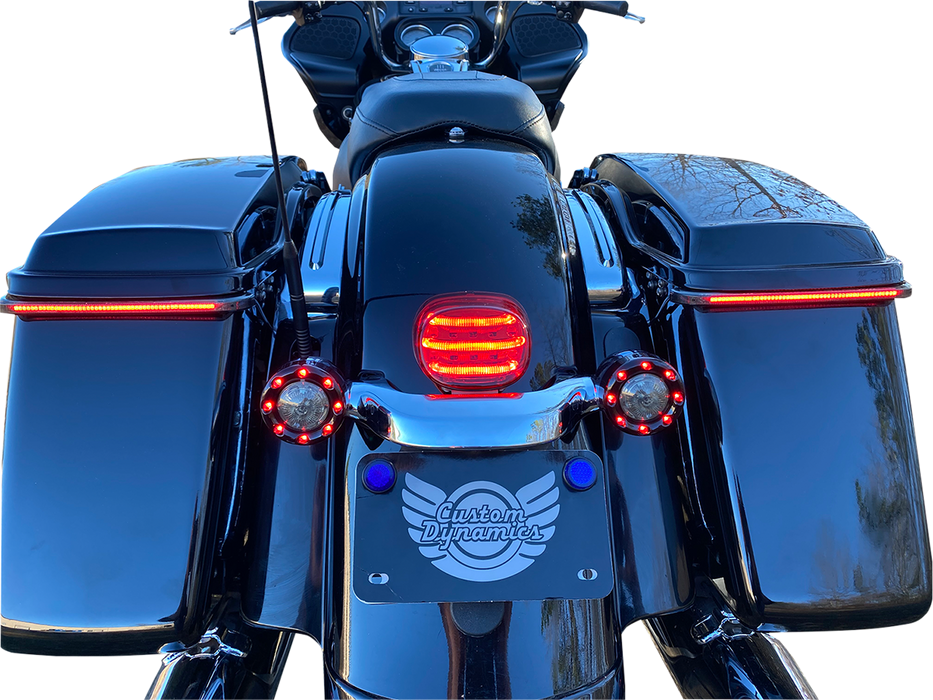 Custom Dynamics Probeam Mini Add On Tail Light Red Touring 14 25