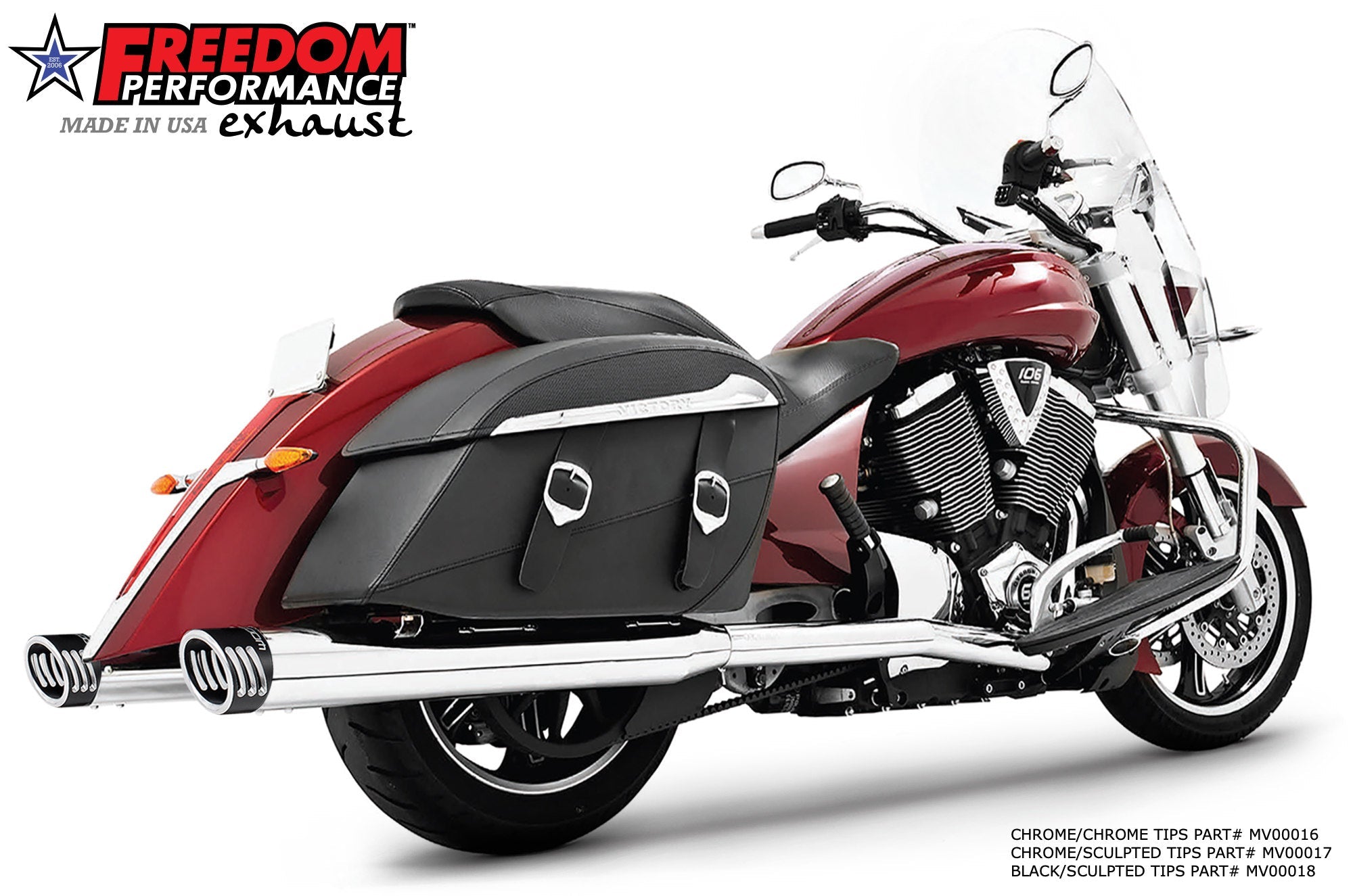 Victory Cross Country 5 Stepped Complete True Dual System Special Ord