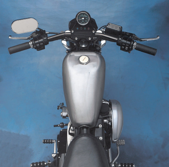 DRAG SPECIALTIES Replacement Sportster Gas Tank - Raw - 2.25 Gallons ...